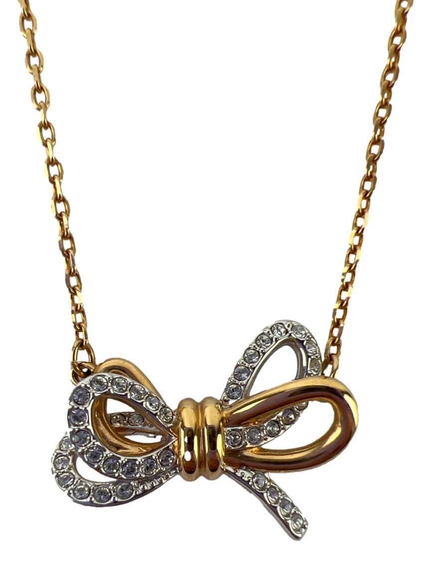 Colar Swarovski Lifelong Bow Original - GPC13 | Etiqueta Única