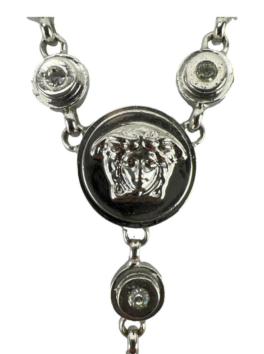 Colar Versace Medusa Prata - BCB174 Original | Etiqueta Única