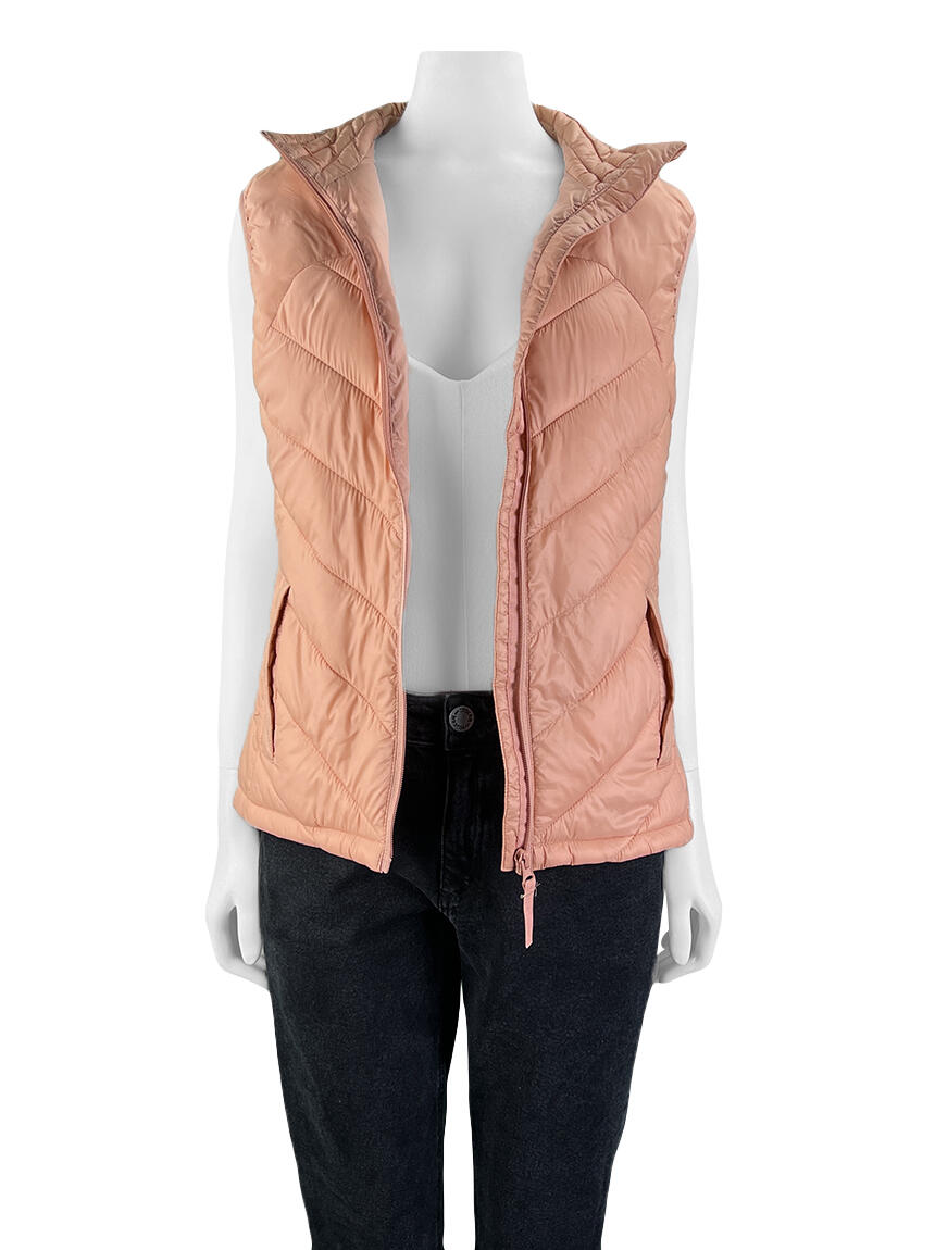 Colete Track&Field Puffer Rosa - CPB41 Original | Etiqueta Única