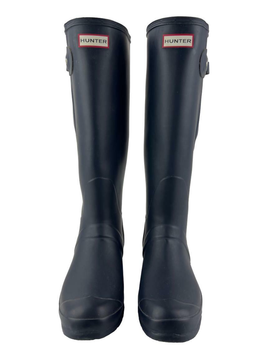 Galocha Hunter Classic Ajustável Wellington Azul - AEVU5 Original ...