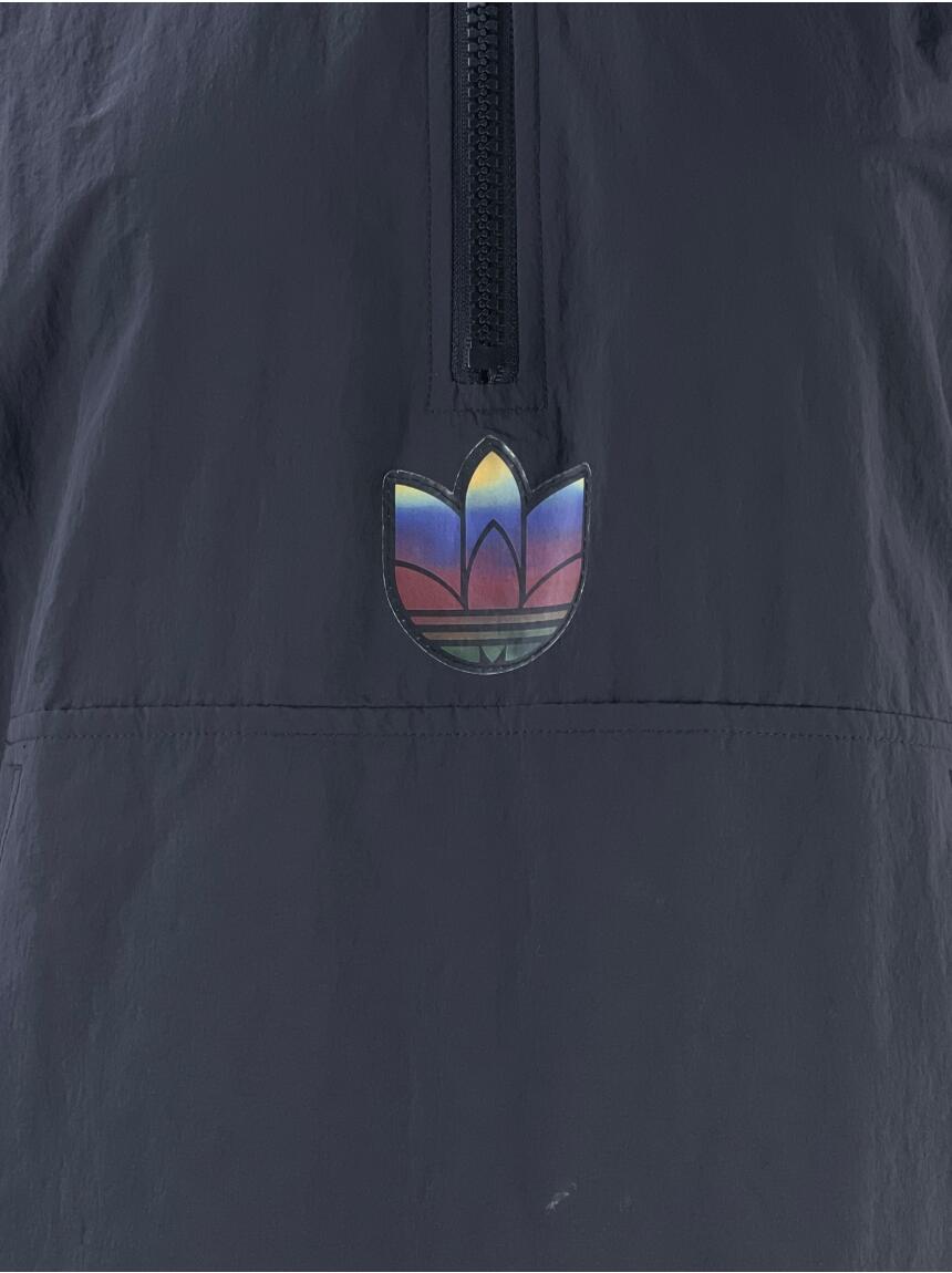 Jaqueta Adidas Rainbow Stripe Nylon Preta - SS1923 Original | Etiqueta ...