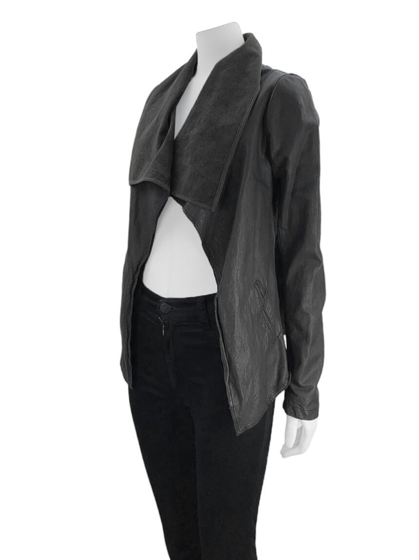 Jaqueta All Saints Spitalfields Datya Marrom - CGOA3 Original ...