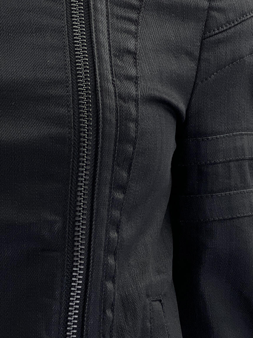 Jaqueta All Saints Spitalfields Spialfields Preto - CHHL5 Original ...