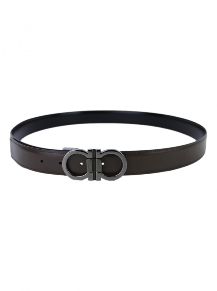 Cinto Salvatore Ferragamo Couro Reversível Masculino - OXY19 Original ...