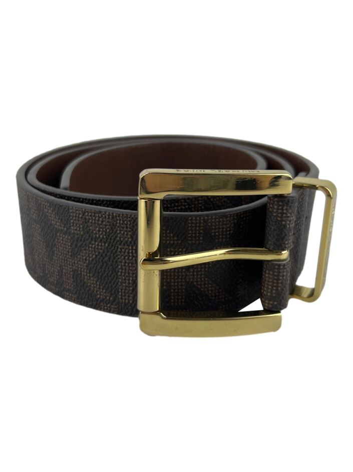 Cinto Michael Kors Monogram Marrom - ADBZ3 Original | Etiqueta Única