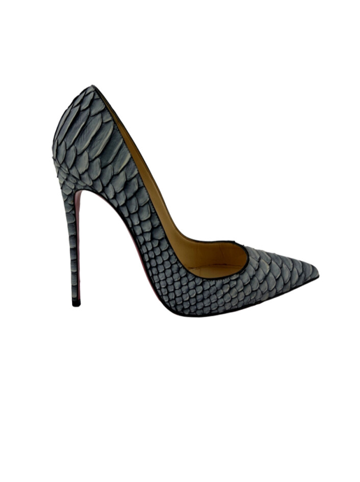 Sapato de Salto Christian Louboutin So Kate Python 120 - AEGV3 Original ...