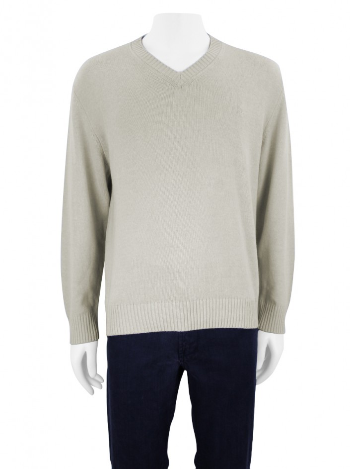 Suéter Burberry Tecido Bege Masculino - LOJ8 Original | Etiqueta Única