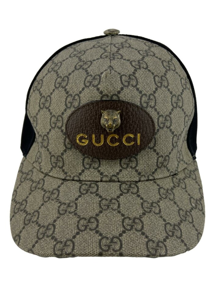 Boné Gucci GG Supreme Patch Trucker - DZB1042 Original | Etiqueta Única