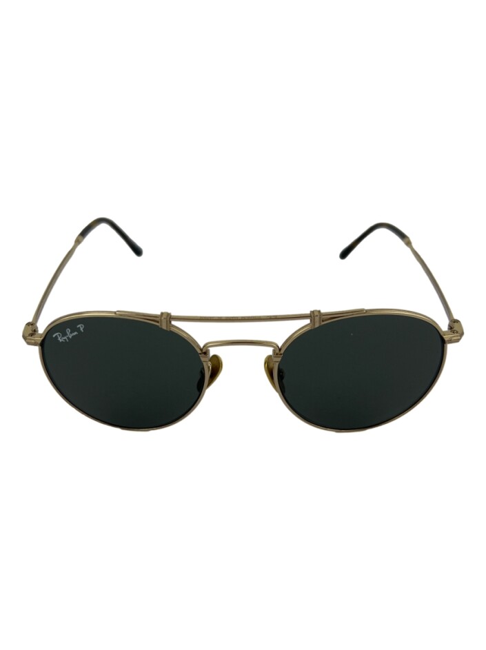 Óculos Ray-Ban Round Titanium Dourado - DRJ232 Original | Etiqueta Única