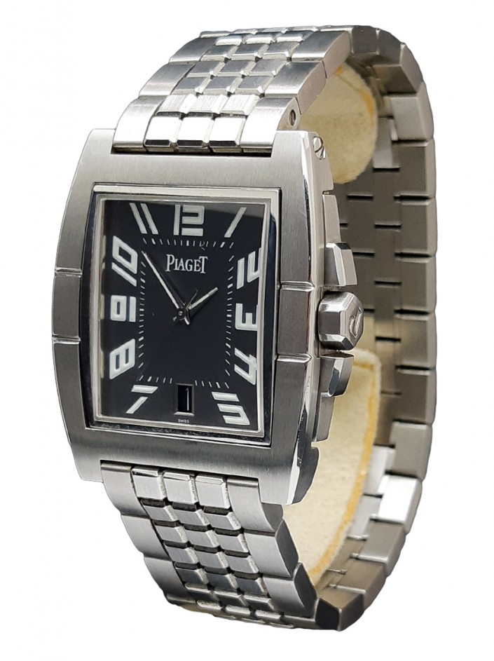 Relógio Piaget Upstream Prateado - MGK4 Original | Etiqueta Única