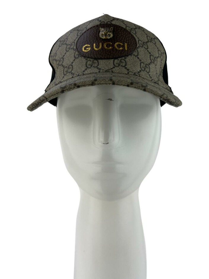 Boné Gucci GG Supreme Patch Trucker - DZB1042 Original | Etiqueta Única