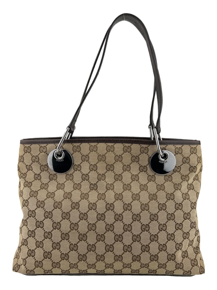 Bolsa com Alça Gucci Eclipse Tote Small Monograma - ADJA13 Original ...