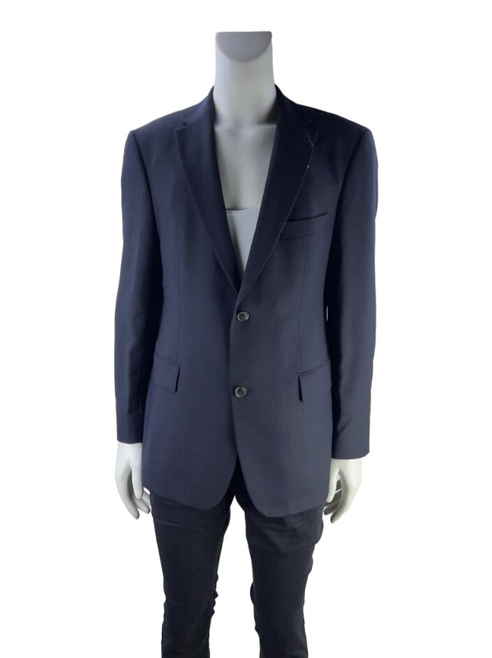 Blazer Hugo Boss Lã Azul - QKP43 Original | Etiqueta Única