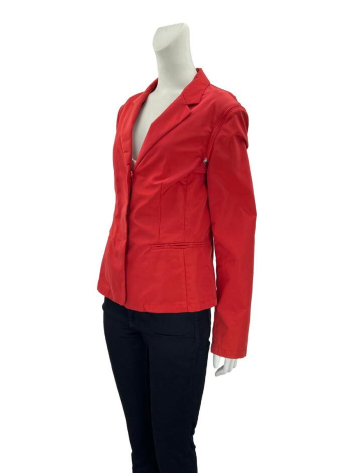 Blazer Max Mara Tecido Vermelho - VR124 Original | Etiqueta Única