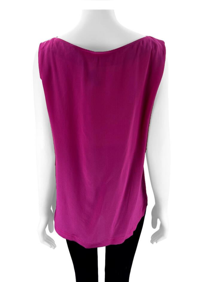Blusa Cori Collection Seda Rosa - CZU149 Original | Etiqueta Única
