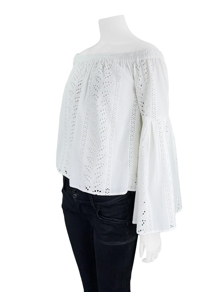 Blusa Express Vazado Branco - BCH6734 Original | Etiqueta Única