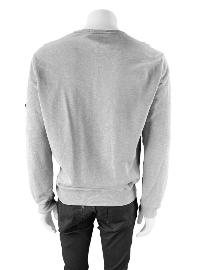 Blusa Stone Island Tecido Cinza - AFVI149 Original | Etiqueta Única