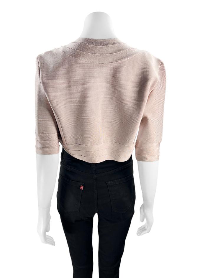 Bolero Hervé Léger Brilynn Rosa - CQWE24 Original | Etiqueta Única