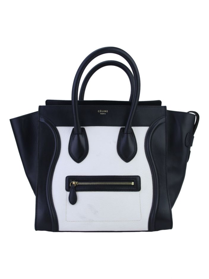 Bolsa Celine Luggage Mini Bicolor - PJE21 Original | Etiqueta Única