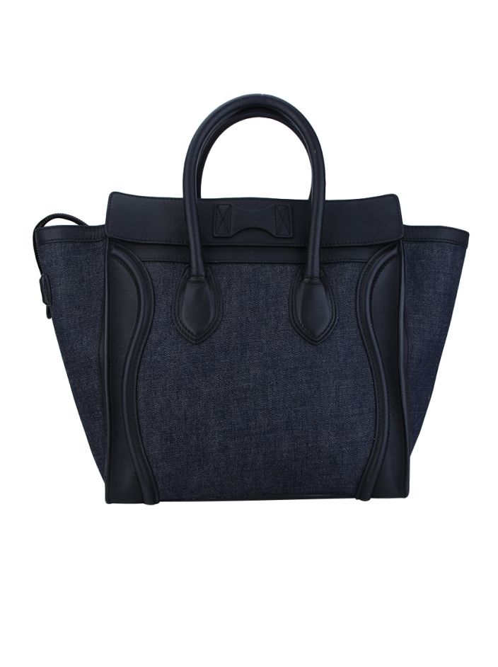 Bolsa Celine Luggage Mini Denim Original - AR343 | Etiqueta Única