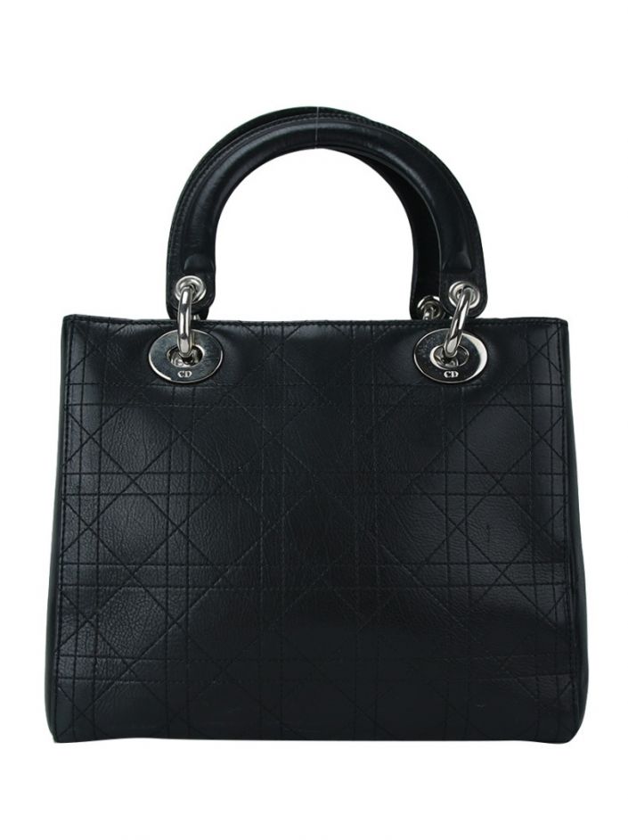 Bolsa Christian Dior Lady Dior Preta Original - BZB40 | Etiqueta Única