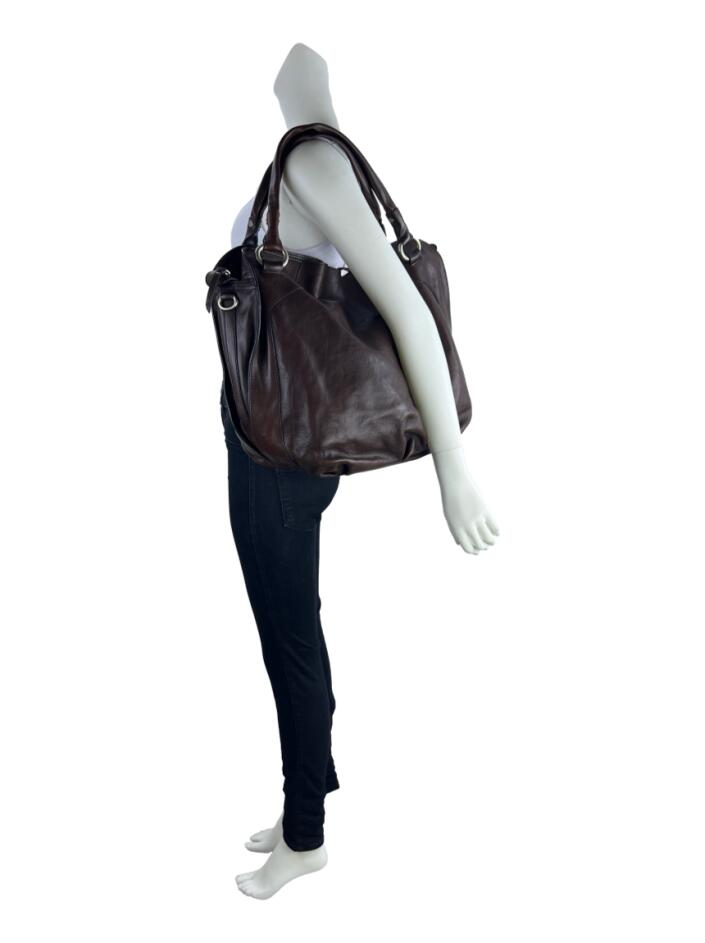 Bolsa com Alça Celine Large Song Hye Kyo Hobo Marrom - CVQ100 Original ...