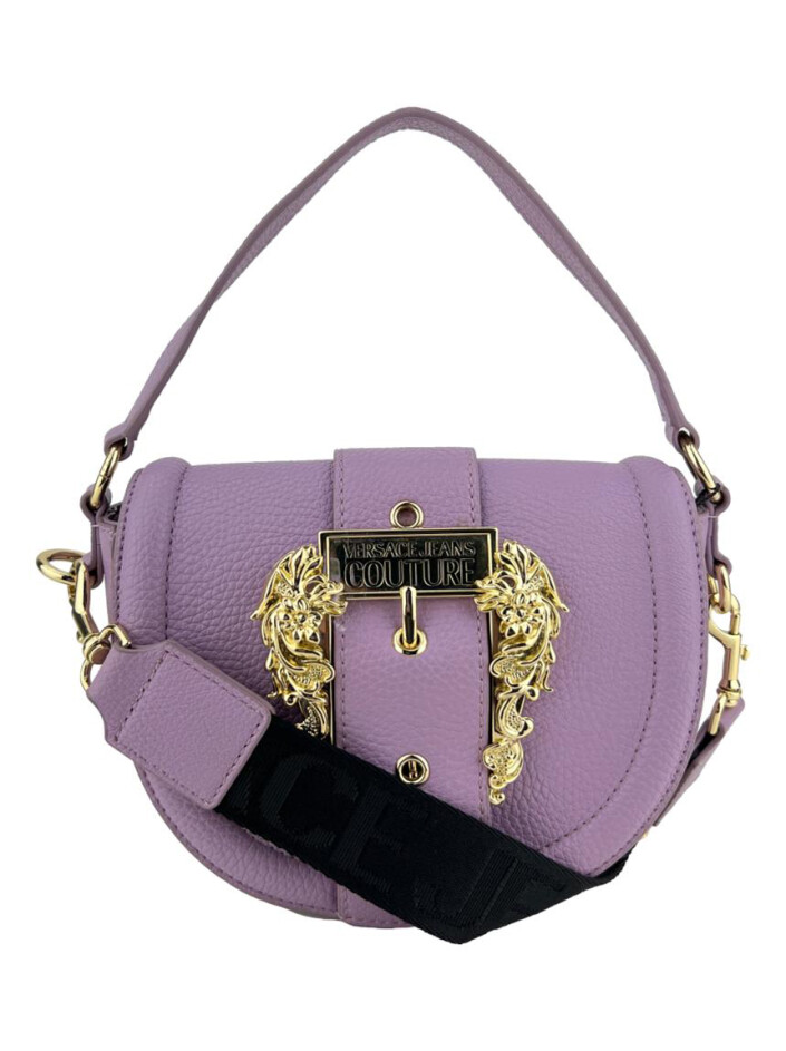 Bolsa com Alça Versace Crossbody Fivela Lilás Original - AECR4 ...