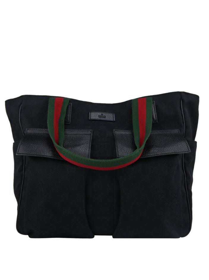 Bolsa Gucci Jacquard Preta Original - DTW8 | Etiqueta Única