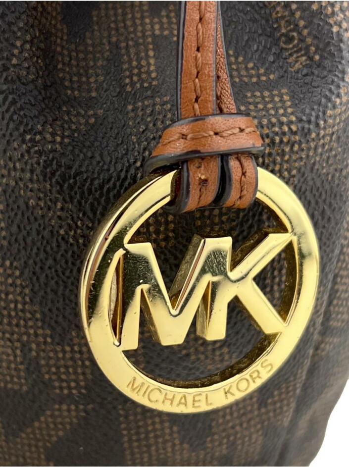 Bolsa Michael Michael Kors Frankie Small Monogram - AEVV5 Original ...