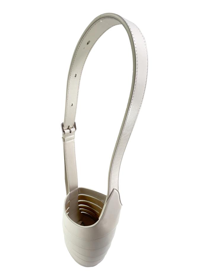 Bolsa Tiracolo Alaia Babel Branco - ADV593 Original | Etiqueta Única
