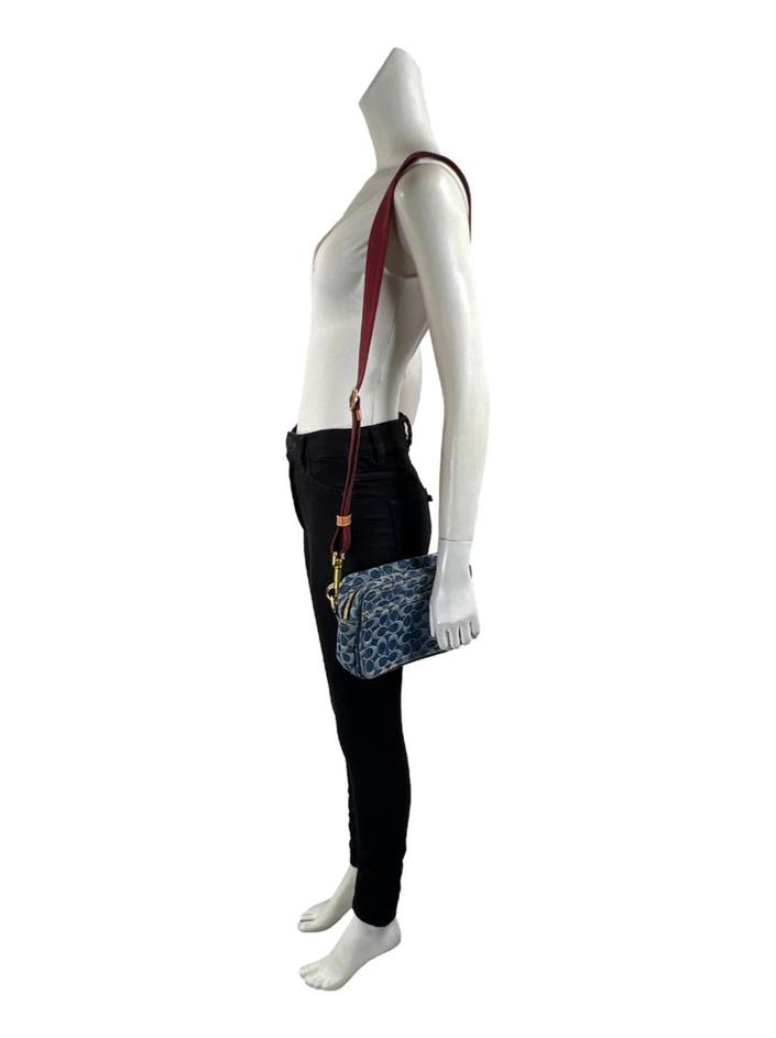 Bolsa Tiracolo Coach Flight Denim Azul - ABNO221 Original | Etiqueta Única