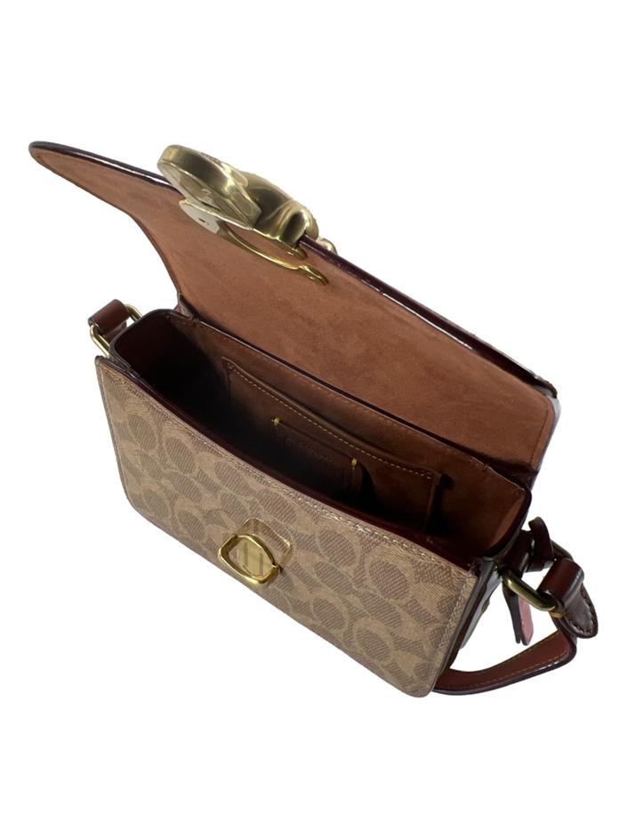 Bolsa Tiracolo Coach Studio Signature Marrom - BUO14 Original ...