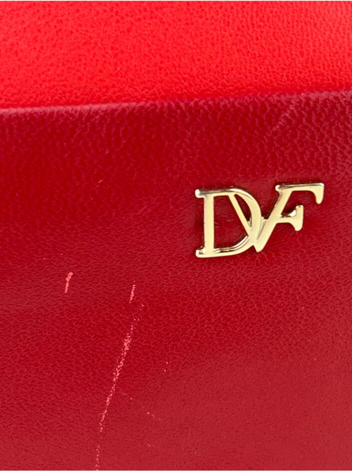 Bolsa Tiracolo Diane Von Furstenberg Milo Mini Vermelha - CHUI11 ...