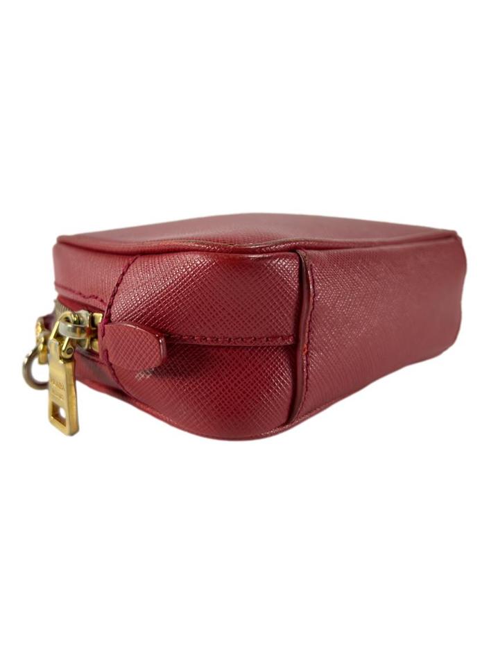 Bolsa Tiracolo Prada Camera Mini Vermelha - CROW3 Original | Etiqueta Única