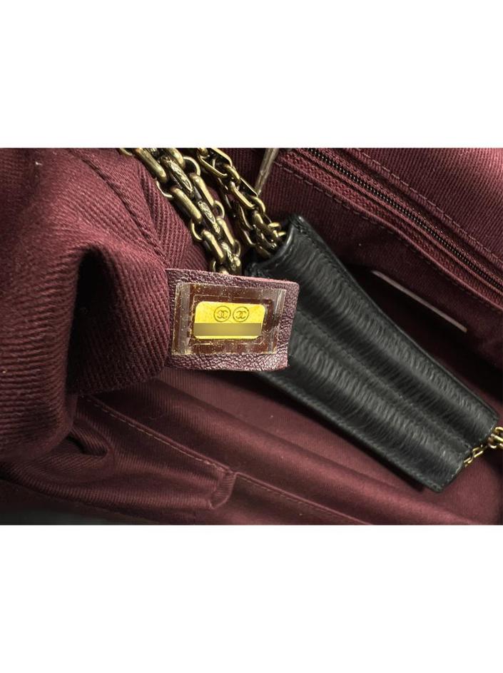 Bolsa Tote Chanel Bindi CC Accordion Preta - CMSG130 Original ...