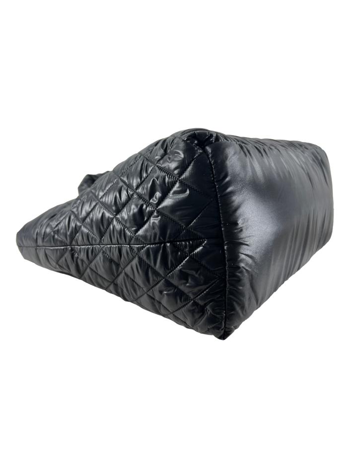 Bolsa Tote Chanel Coco Cocoon Puffer Preto - CRNE4 Original | Etiqueta ...