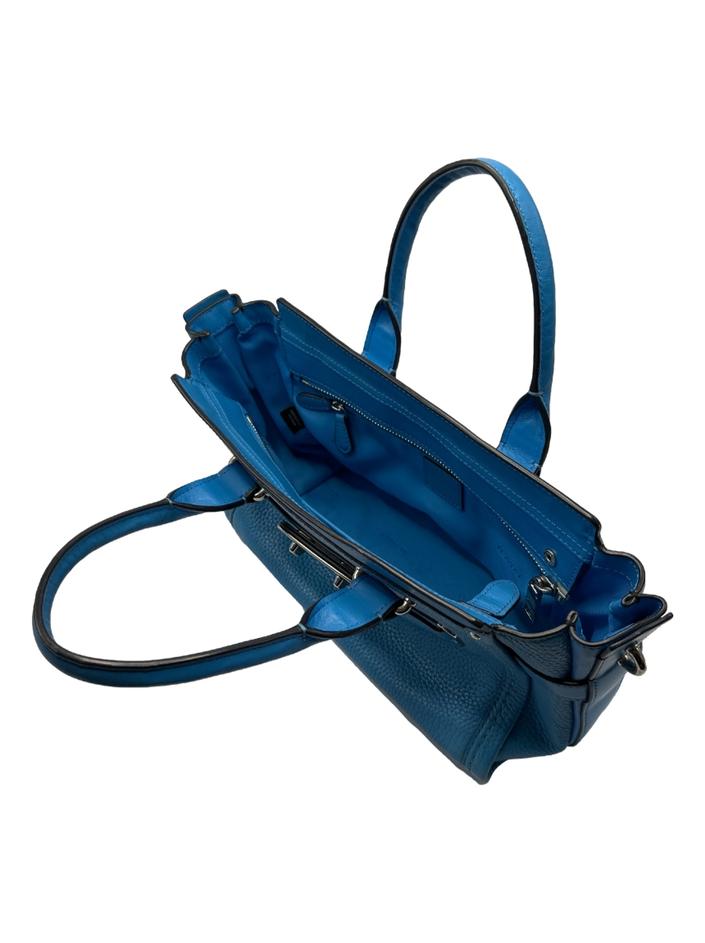Bolsa Tote Coach Swagger Azul - CSQS1 Original | Etiqueta Única