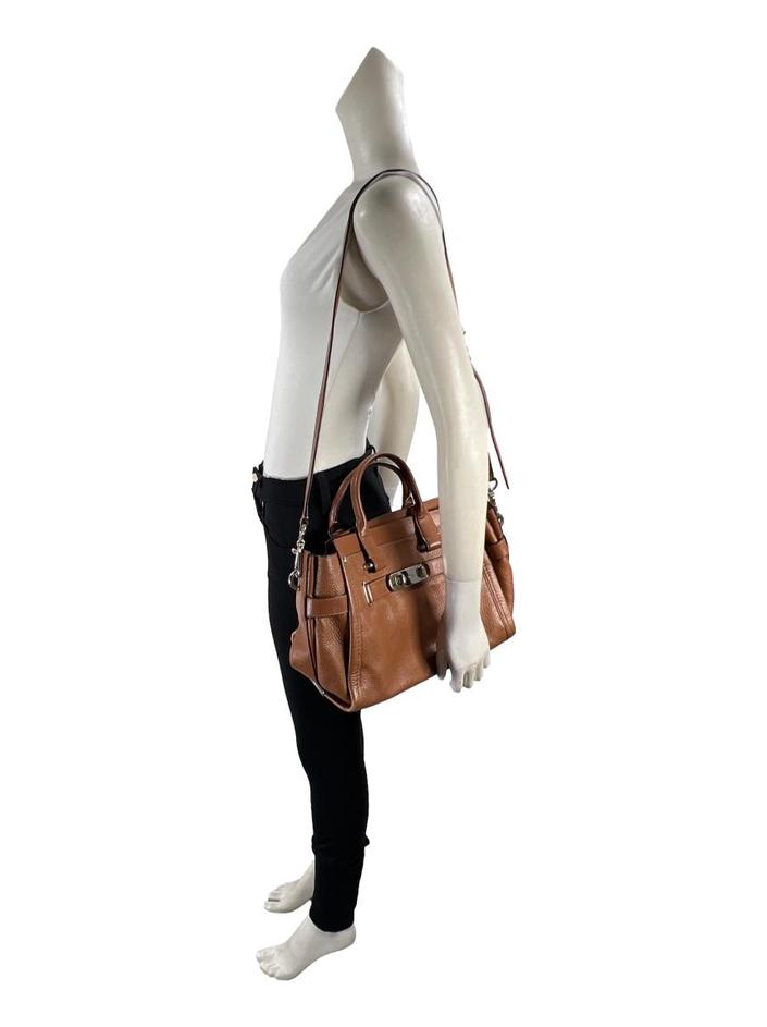 Bolsa Tote Coach Swagger Bege - DBTR2 Original | Etiqueta Única