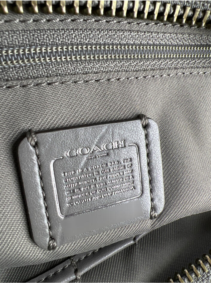 Bolsa Tote Coach Swagger Cinza - AGPP2 Original | Etiqueta Única