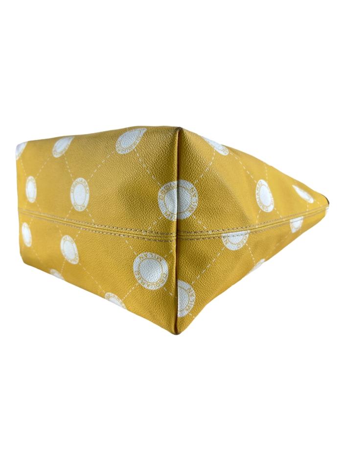 Bolsa Tote Dsquared Monograma Amarela - CATW69 Original | Etiqueta Única