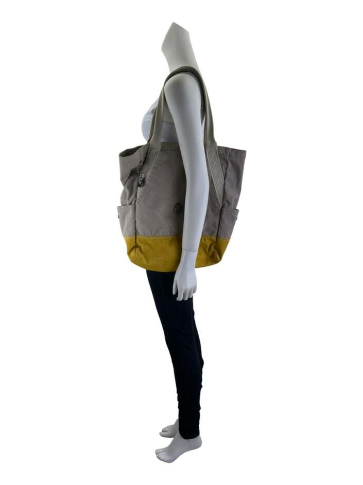 Bolsa Tote Kipling Almato Bege - CBFL6 Original | Etiqueta Única