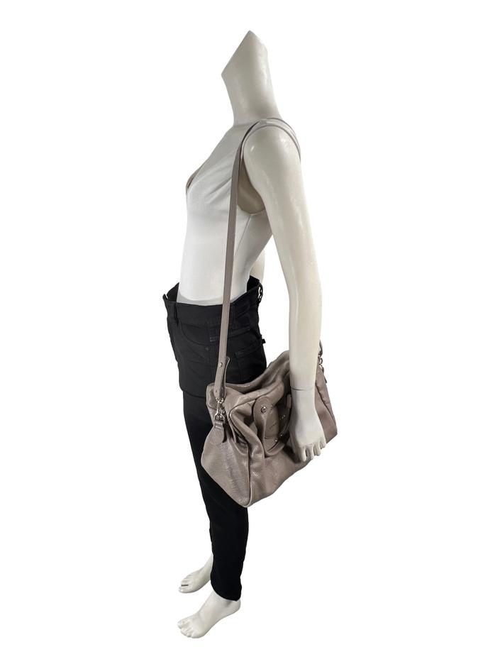 Bolsa Tote Longchamp Quadri Cinza - CXLY17 Original | Etiqueta Única