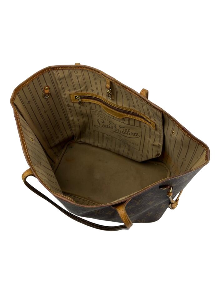 Bolsa Tote Louis Vuitton Neverfull Monogram - KCF3 Original | Etiqueta ...