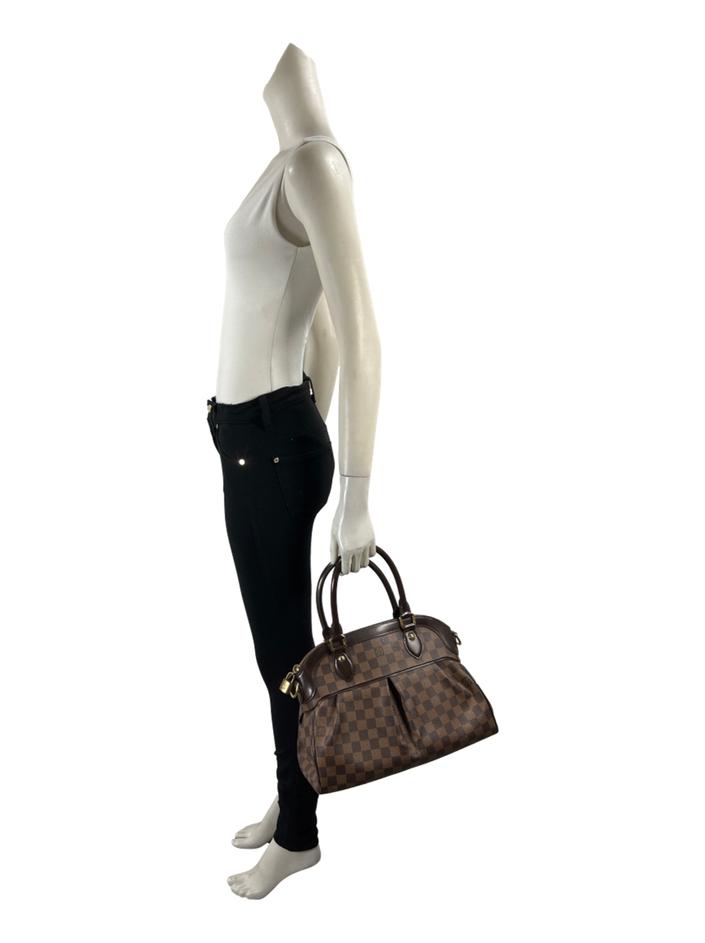 Bolsa Tote Louis Vuitton Trevi Damier Ebene - DBHW1 Original | Etiqueta ...