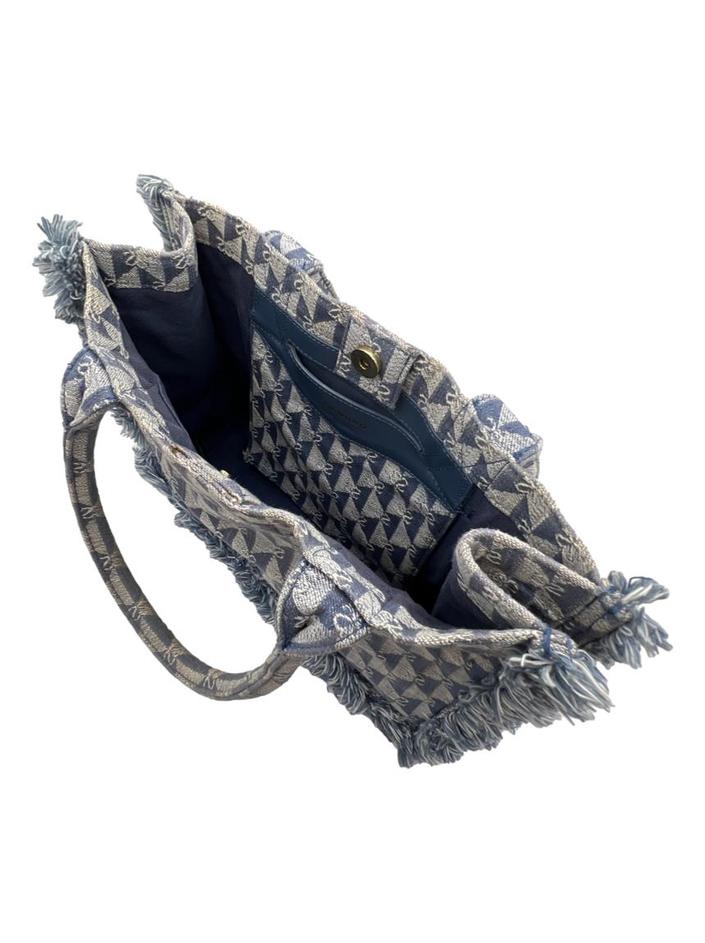 Bolsa Tote Sandro Tweed Azul - CVRN5 Original | Etiqueta Única