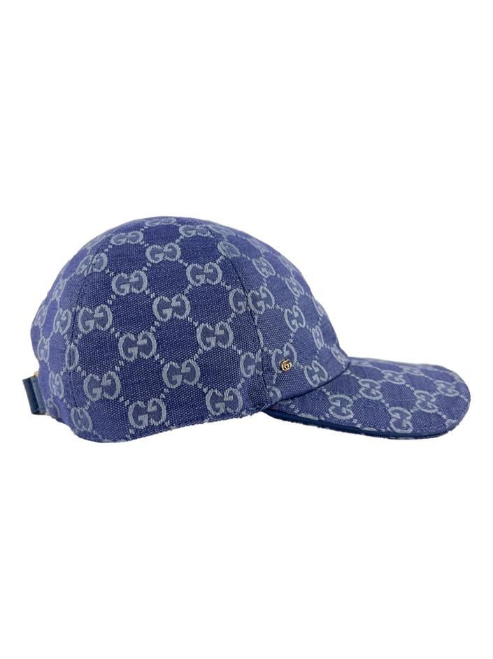 Boné Gucci New GG Baseball Azul - HII2097 Original | Etiqueta Única