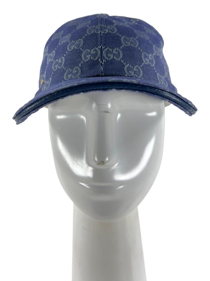 Boné Gucci New GG Baseball Azul - HII2097 Original | Etiqueta Única
