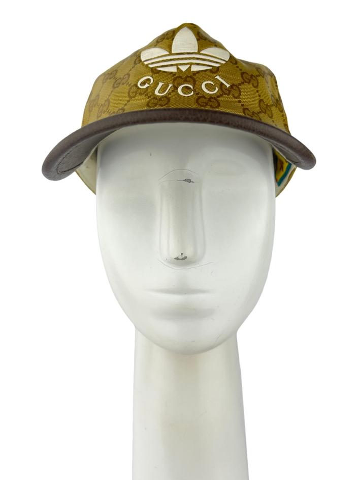 Boné Gucci X Adidas GG Marrom - CHTA13 Original | Etiqueta Única