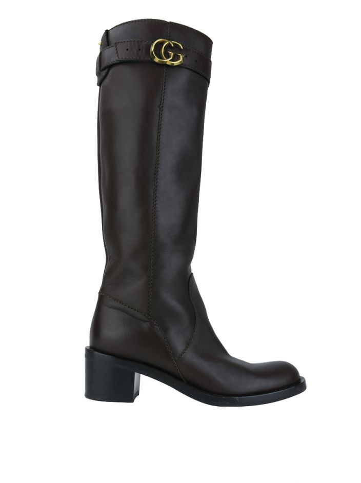 Bota Gucci GG Running Riding Marrom Original - HTP16 | Etiqueta Única
