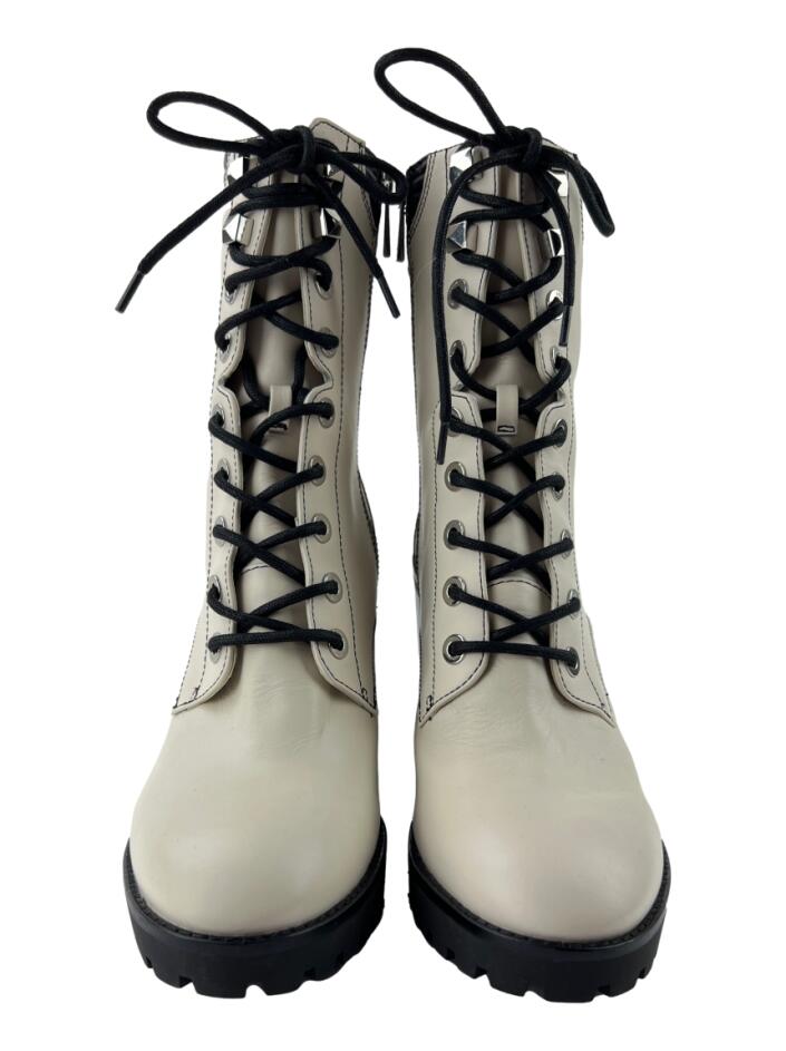 Bota Michael Michael Kors Anaka Couro Branca - TR808 Original ...